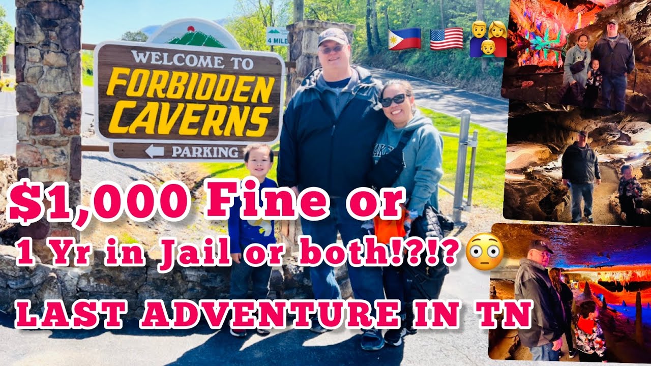 OUR AMAZING TOUR IN FORBIDDEN CAVERNS| BEAUTIFUL SCENIC DRIVE ON OUR WAY HOME| FIL~AM FAM VLOGS ...