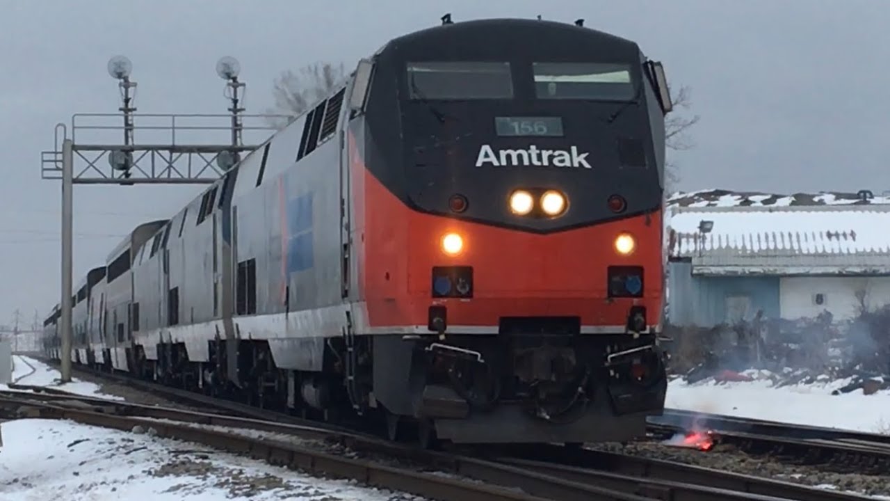 Amtrak Trains - YouTube