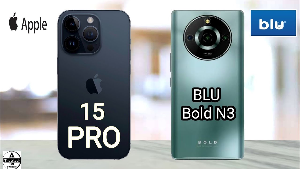 iPhone 15 Pro vs BLU Bold N3 || BLU Bold N3 vs iPhone 15 Pro - YouTube