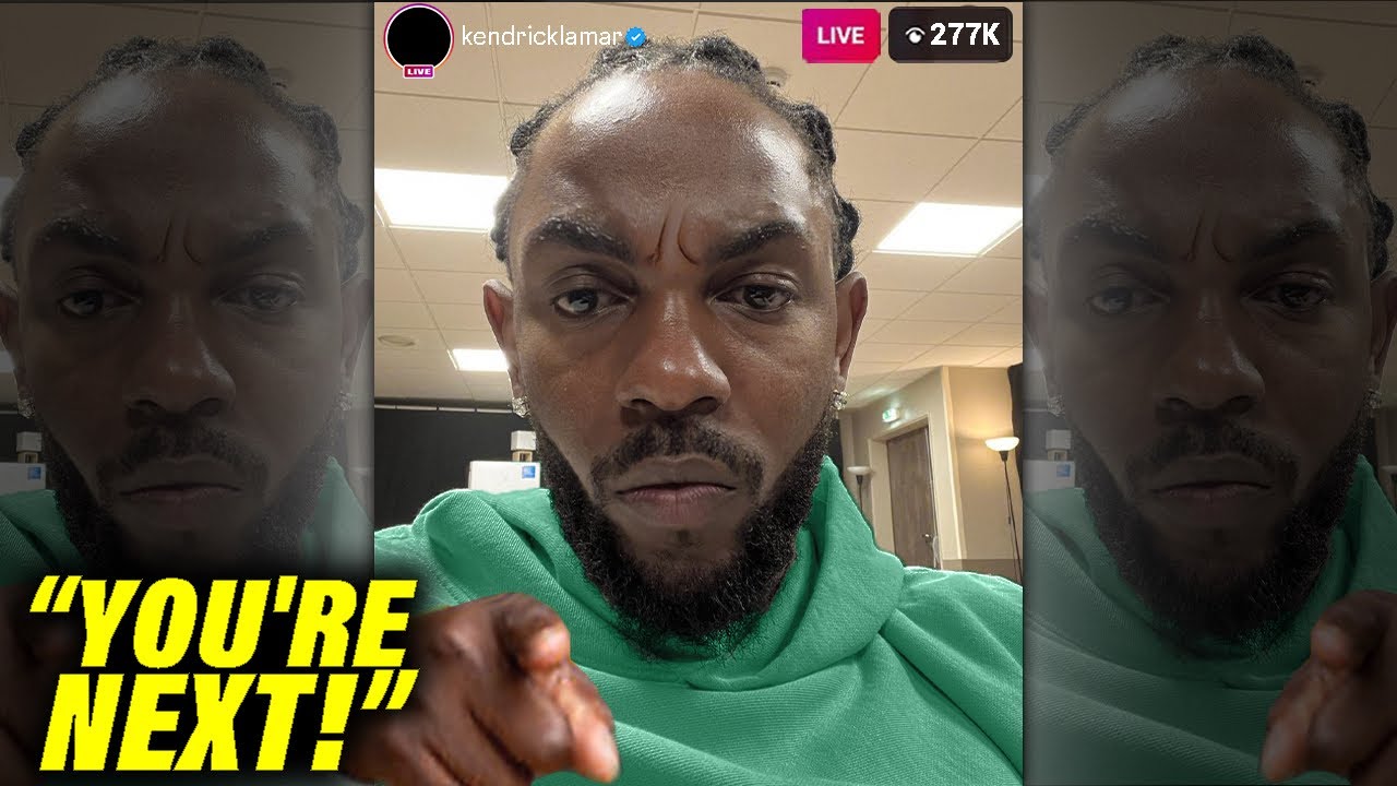 Kendrick Lamar REACTS To Drake’s House Shooting On IG Live! - YouTube