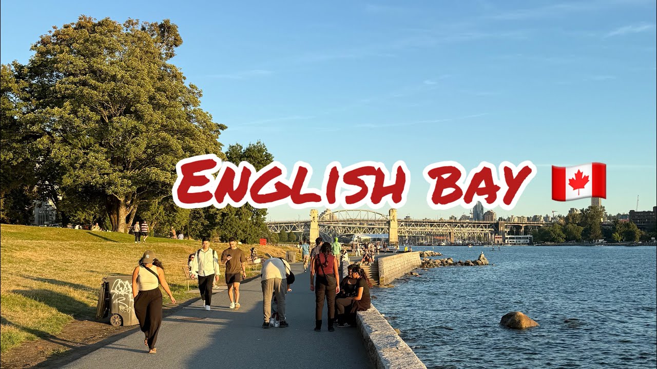 English bay Vancouver 🇨🇦 tour - YouTube