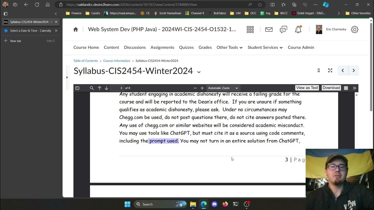 CIS 2454 - Web Systems Development ( PHP / JSP ) - Course Intro - Winter 2024 - YouTube