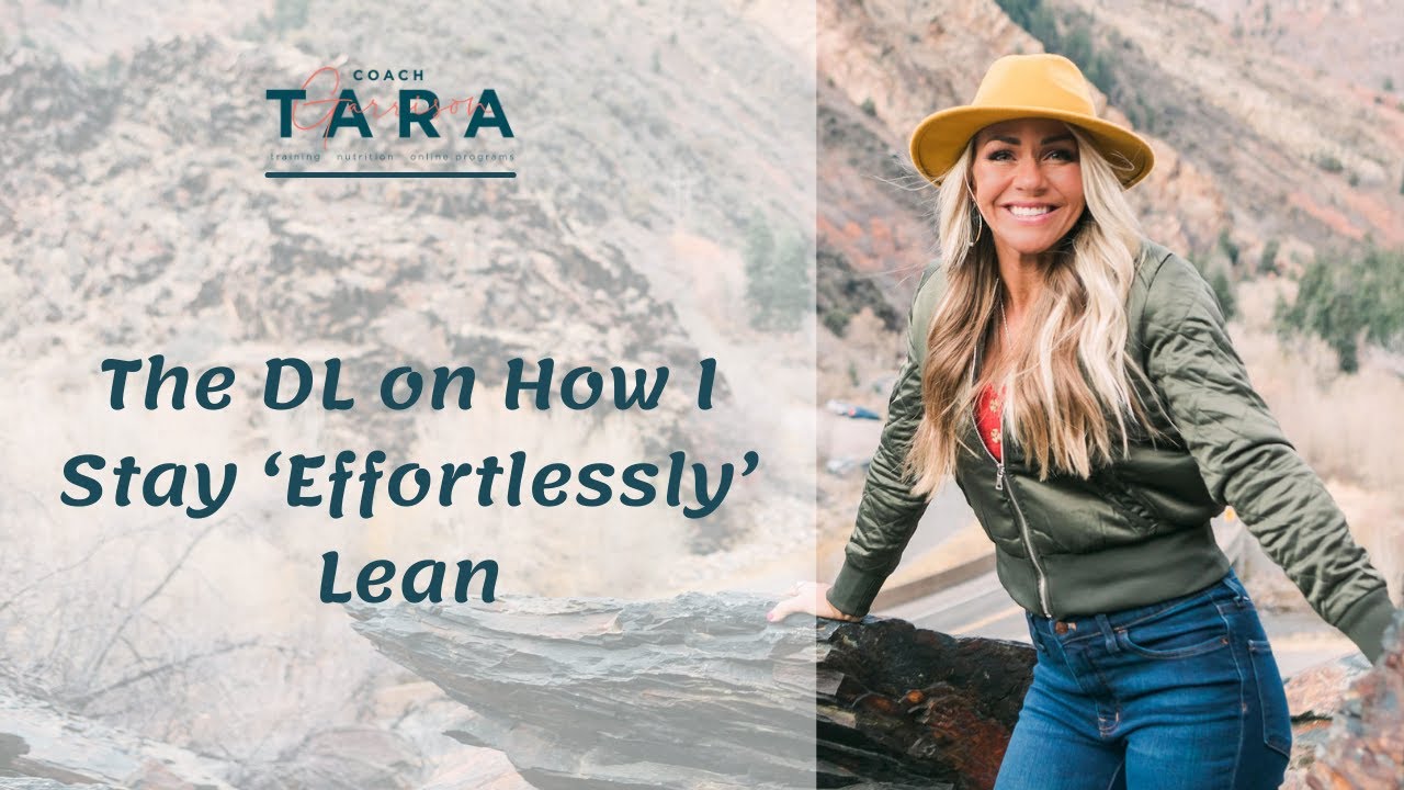 The DL on How Im Staying Effortlessly Lean - YouTube