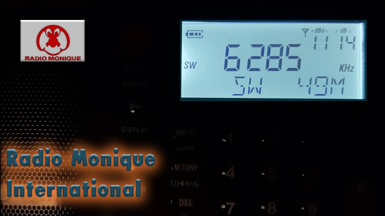 Radio Monique International -- 6285 kHz - YouTube