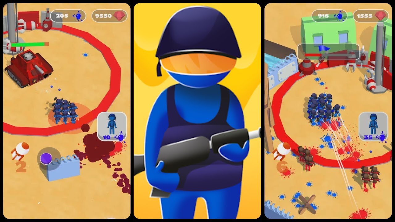 Paintball Takeover Mobile Game | Gameplay Android & Apk - YouTube