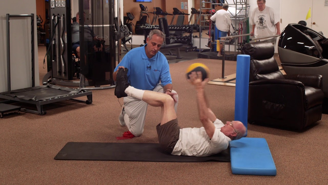 PINBALL EXERCISE - Fitness Tips for Fall Prevention - YouTube