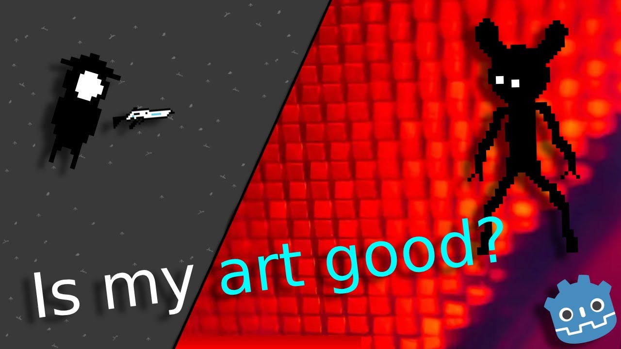 My First Team Game Jam Making Art For a Roguelike | Godot DEVLOG - YouTube