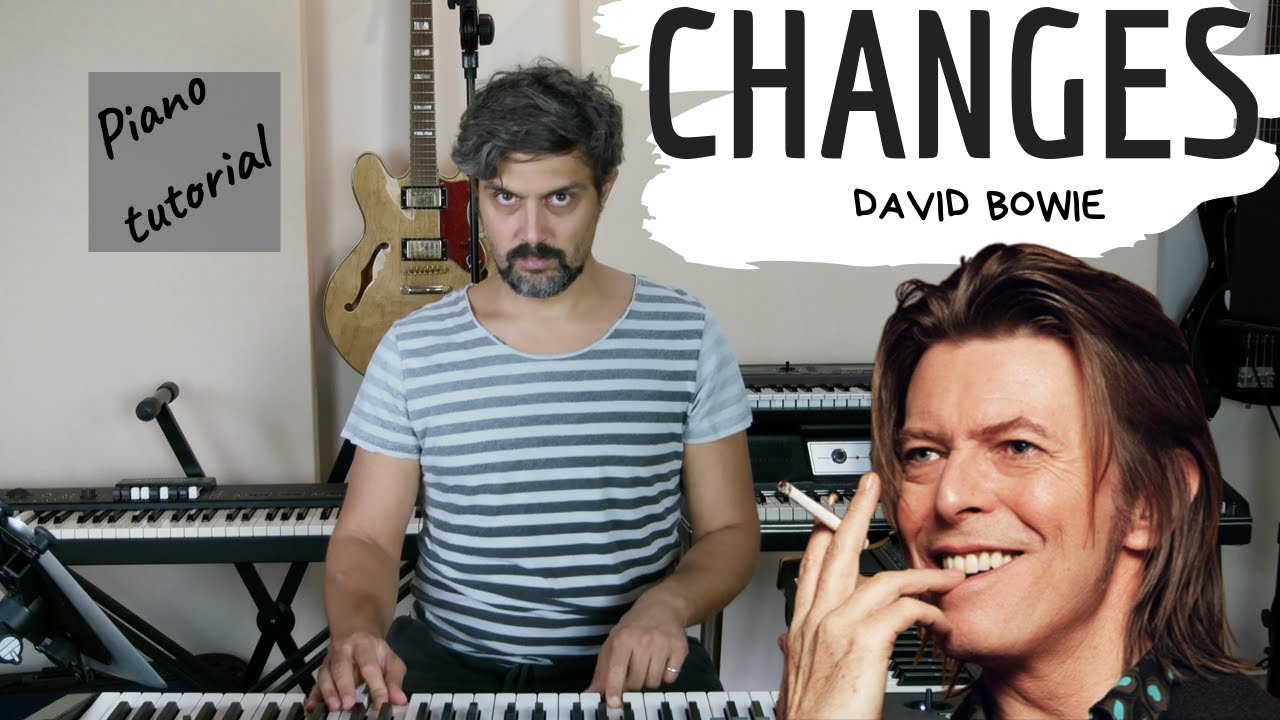 Changes (David Bowie) PIANO RIFF TUTORIAL - YouTube