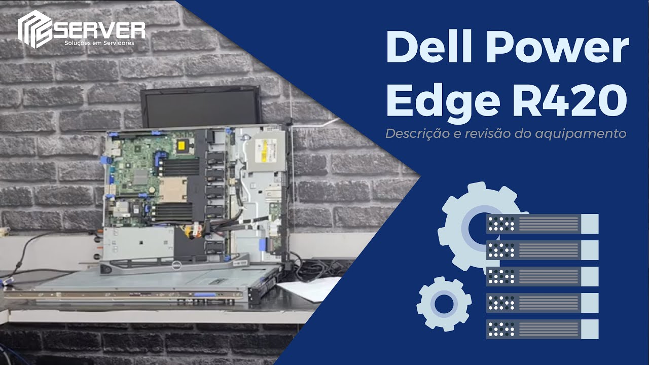 Dell PowerEdge R420 - descrição e Revisão do equipamento. - YouTube