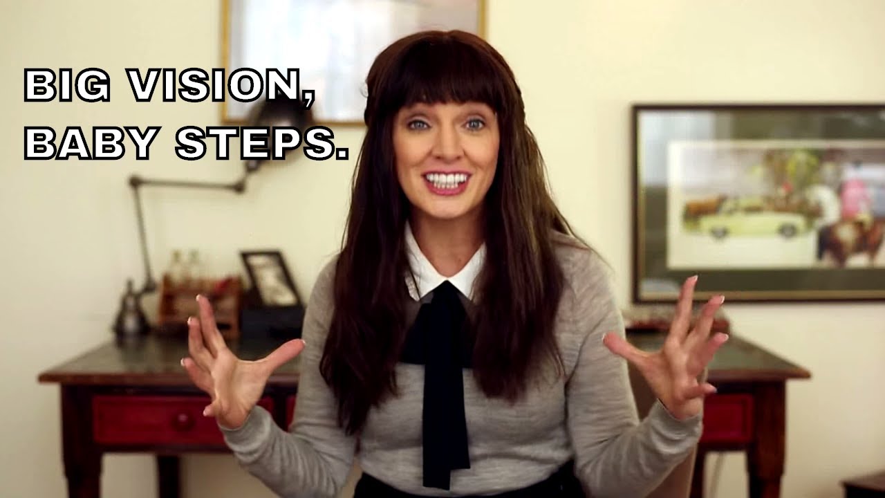BIG VISION, BABY STEPS - How to be juiced, excited and avoid overwhelm ...