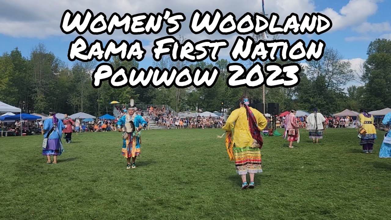 Women's Woodland at Rama First Nation Powwow 2023 - YouTube