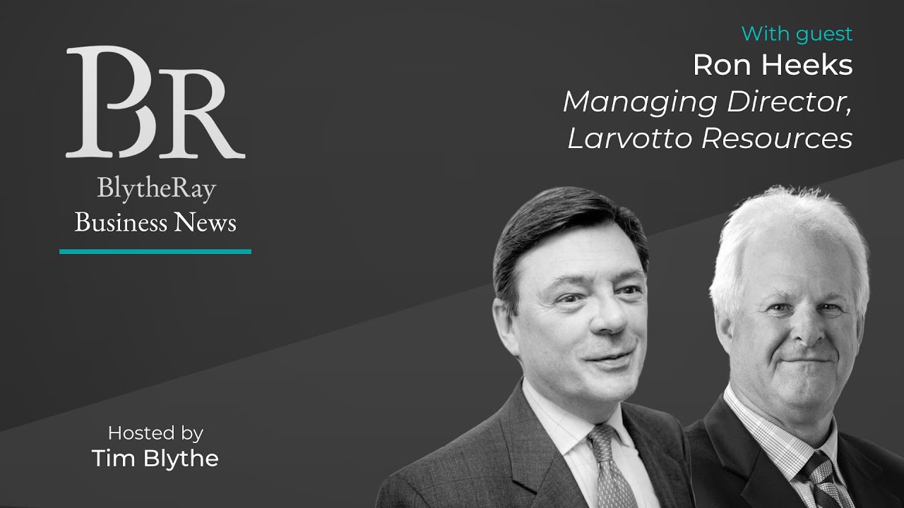BR Business News: Ron Heeks, Managing Director of Larvotto Resources ...