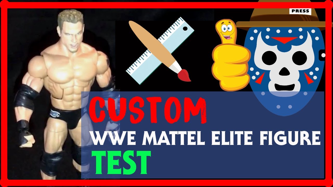 Custom TEST (Andrew Martin) WWE Mattel Elite Action Figure Reveal WWF ...
