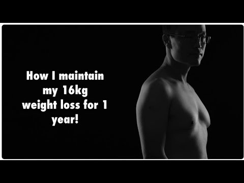 Achieving And Maintaining 16kg Weight Loss For one Year! - YouTube