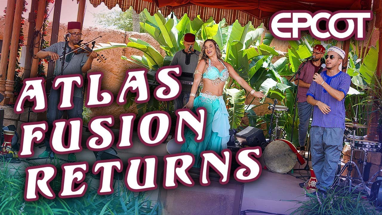 Atlas Fusion Moroccan Music and Bellydancing Act Returns to EPCOT - YouTube