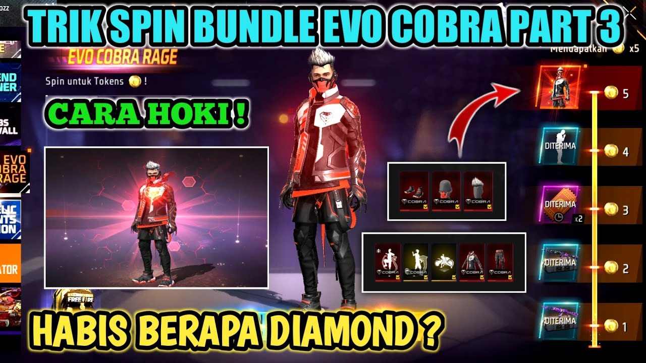 HOKI‼️CARA SPIN BUNDLE COBRA PART 3 | SPIN EVO BUNDLE COBRA LEGENDARY ...