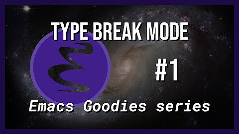 Emacs Goodies (Built In Emacs Packages) - YouTube