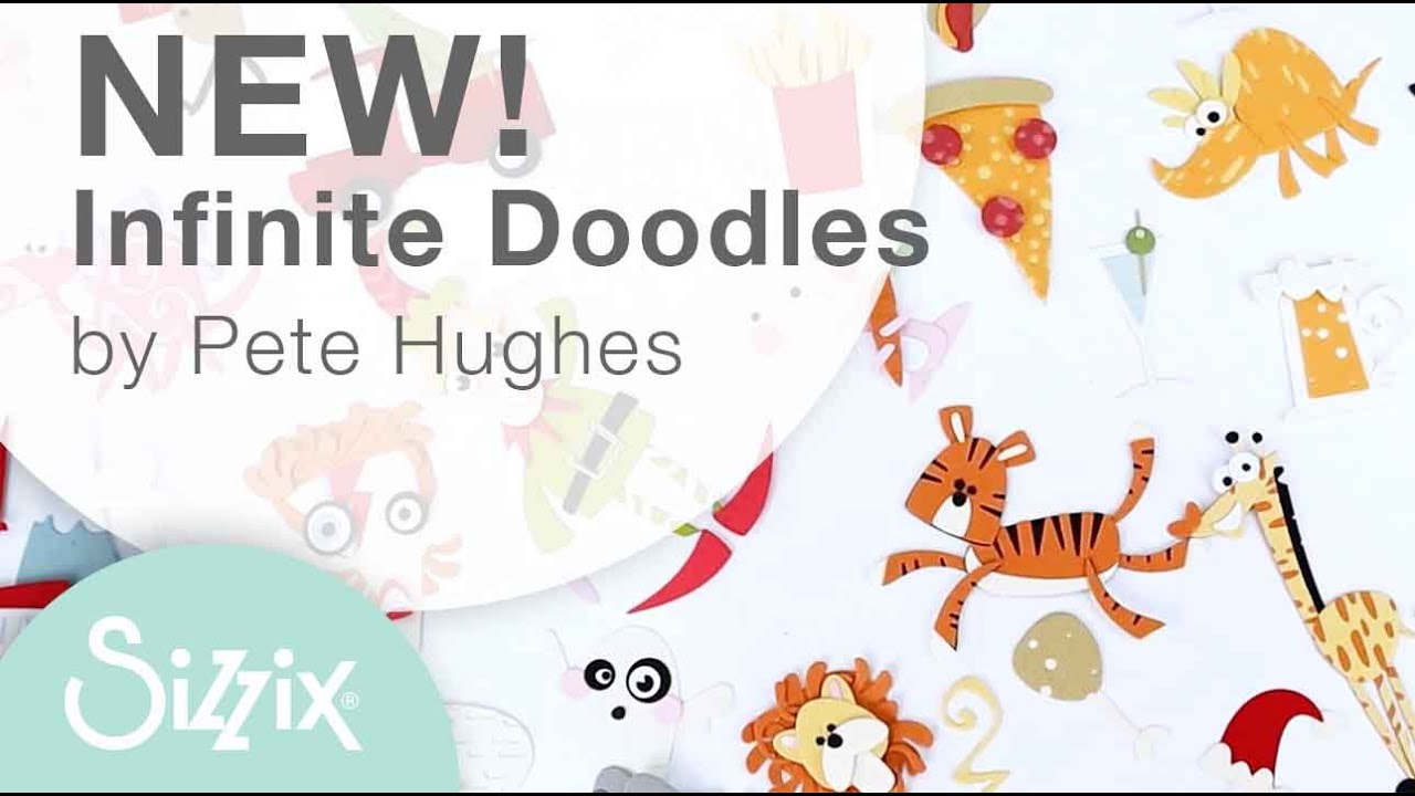 Introducing Infinite Doodles Dies by Pete Hughes - YouTube