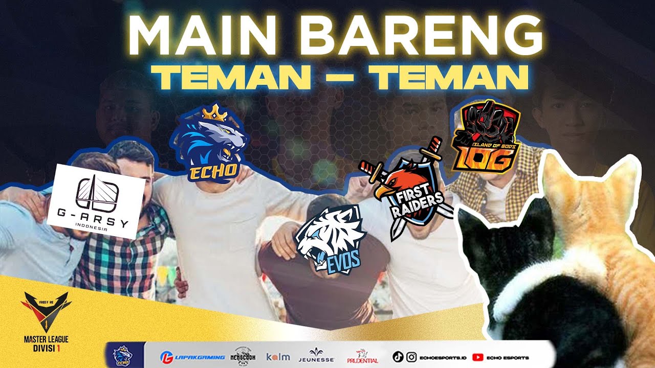 MAIN BARENG TEMAN - TEMAN DI FFML Divisi 2 - EPIC MOMENT ECHO! - YouTube