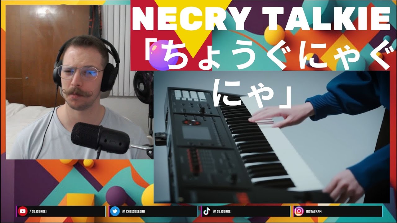 Reaccionando a Necry Talkie - 「ちょうぐにゃぐにゃ」 - YouTube