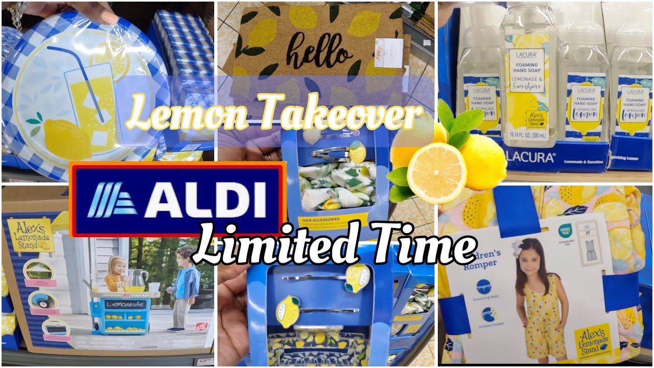 ALDI 🍋Lemon Lovers This One Is For You!!! Alex’s Lemonade Stand ...