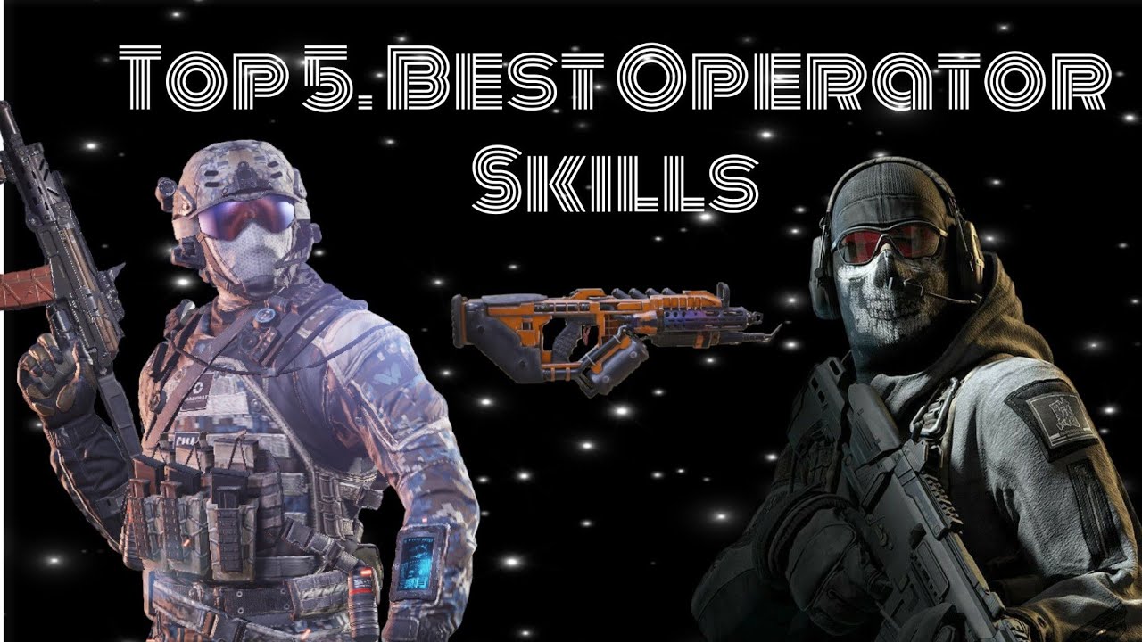 Top 5 Operator skills | cod mobile | cod mobile gameplay - YouTube