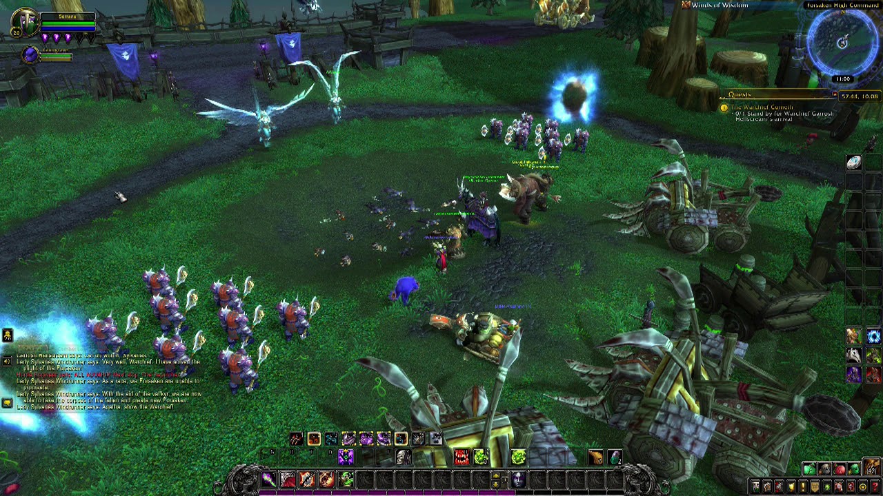WOW: Starter Zones: Forsaken (Undead) Part 6 - YouTube