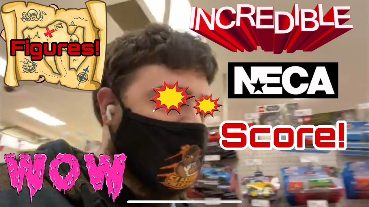 Treasure Map Toy Hunting! X marks the NECA! - YouTube