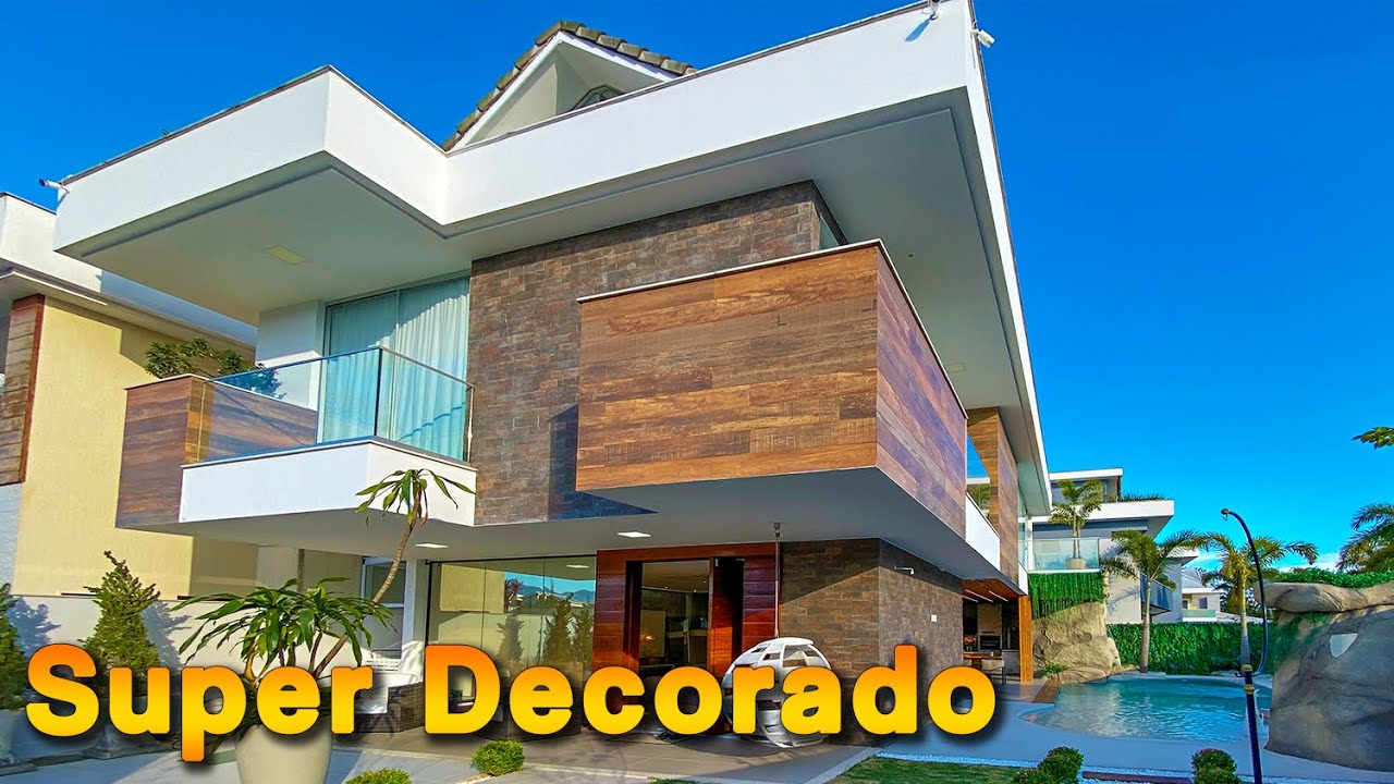 TOUR PELA CASA MAIS BEM DECORADA QUE VOCÊ VERÁ HOJE!! CASA Á VENDA NO ...
