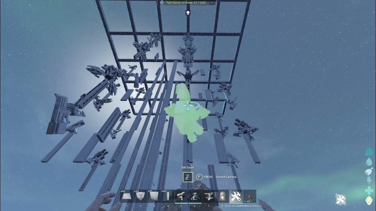 How To Build Broken Skeleton Turret Tower In ASA! NEW META - YouTube