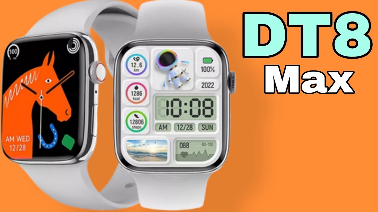 DT8 Max Smartwatch Unbox - 45mm Tela 2.0 resolução 420*485 pixels ...