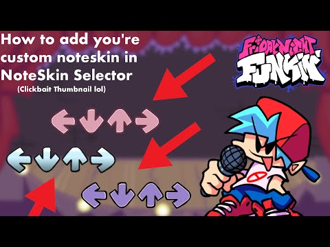 How to add custom NoteSkin in (NoteSkin Selector) - YouTube