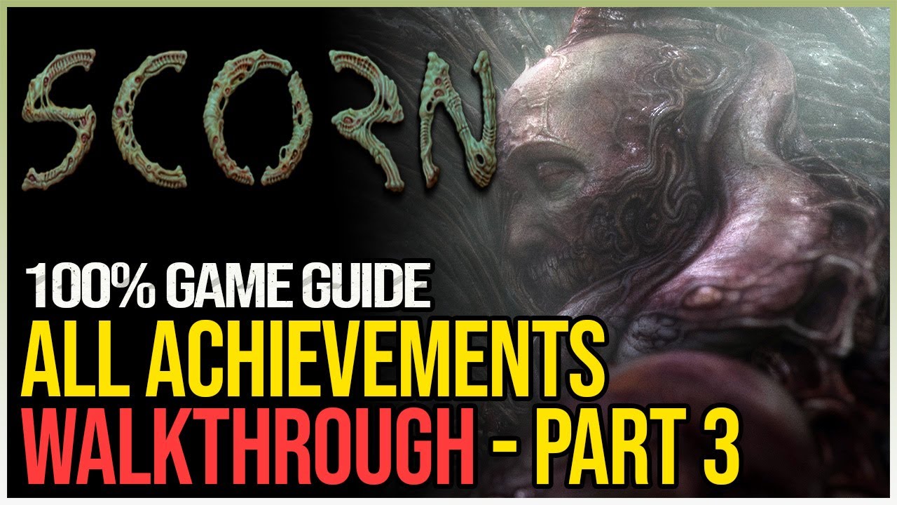 Scorn 100% Walkthrough Act 3 - All Achievements - YouTube