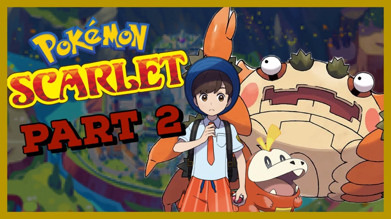 Pokémon Scarlet Walkthrough Part 2 - First Evolution - YouTube