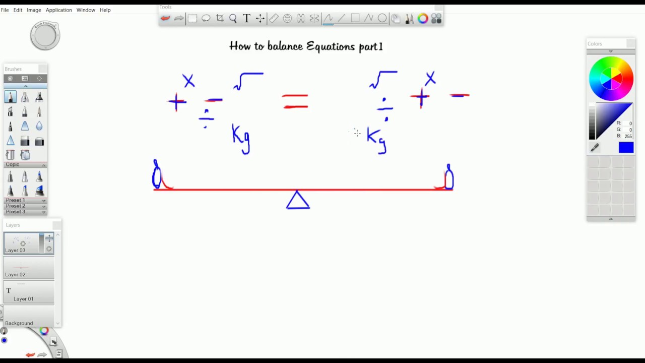 How to Blance Equations Part 1 - YouTube