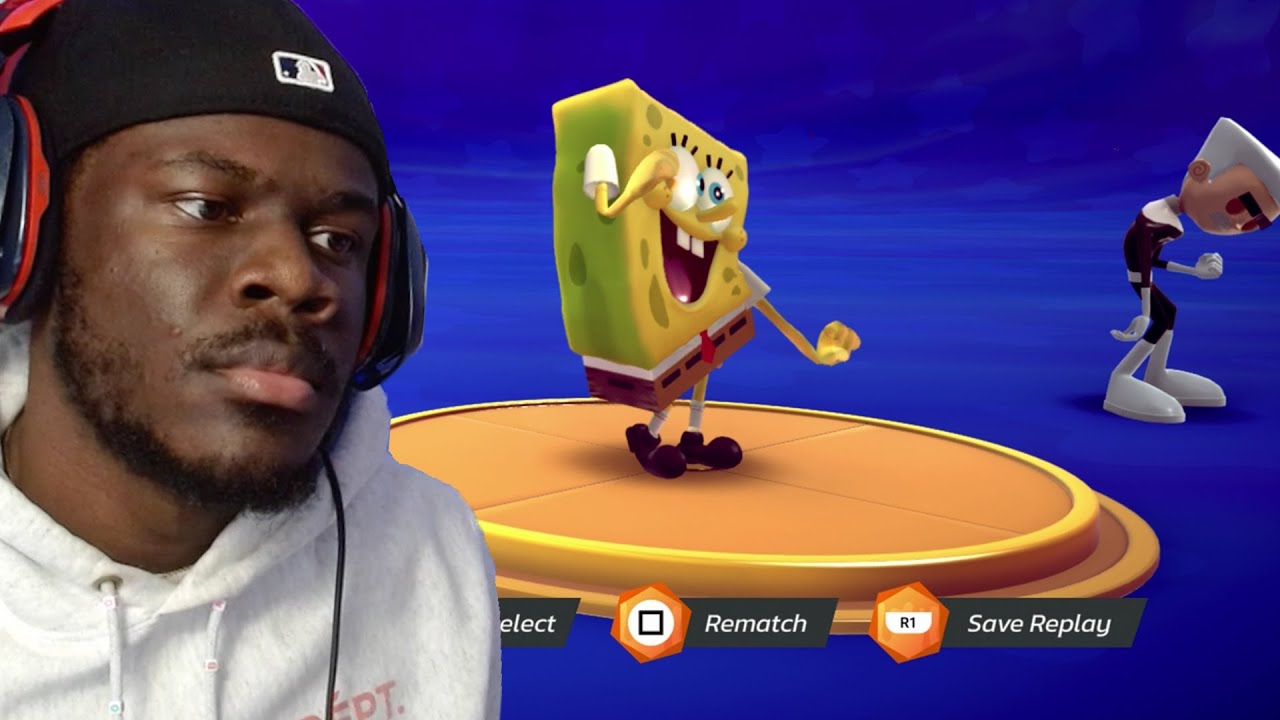 SPONGEBOB OVERPOWERED! NICKELODEON SMASH BROS - YouTube