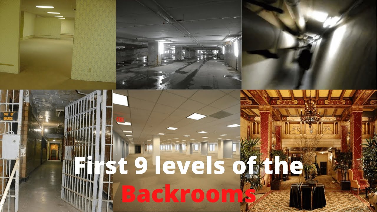 First Nine Levels of The Backrooms and the Survival Difficulties (Level ...