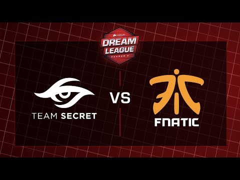 Team Secret vs Fnatic - Game 1 - Corsair DreamLeague Season 9