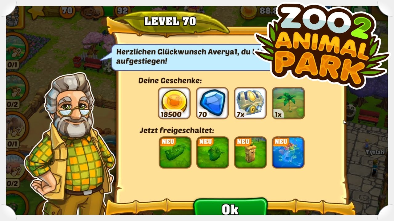 Zoo 2: Animal Park - Level 70 und Zuwachs bei den Tieren /#64/ Let´s ...
