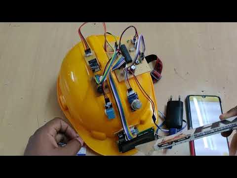 Smart Helmet for Coal Mines Safety Monitoring and Alerting - YouTube