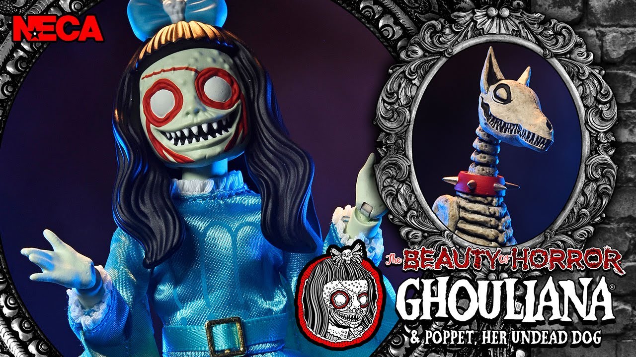 NECA Ghouliana and Poppet from The Beauty of Horror (2025) - YouTube