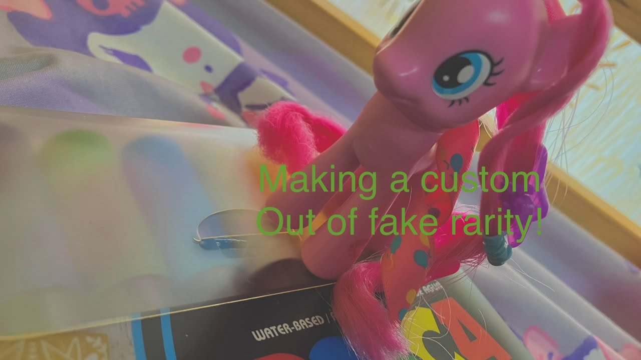 Making a custom out of fake rarity!! - YouTube