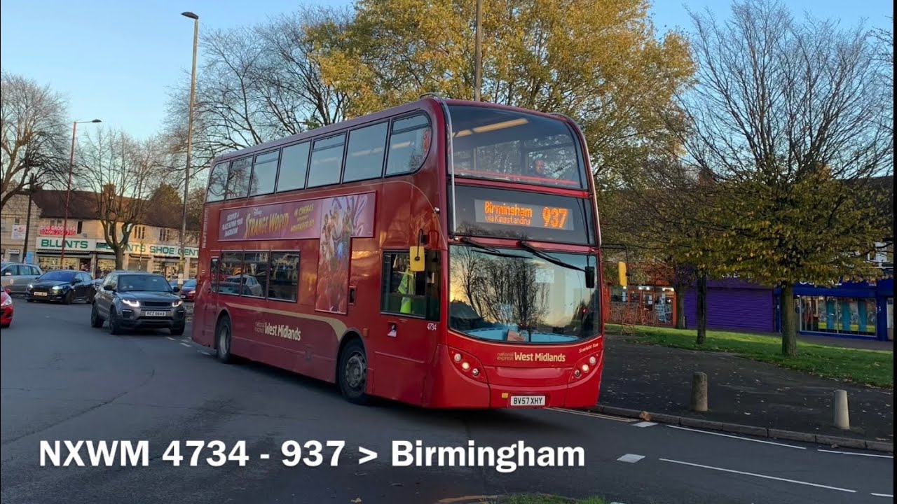 NXWM 4734 ADL Enviro 400 (ZF/€4) BV57XHY - YouTube