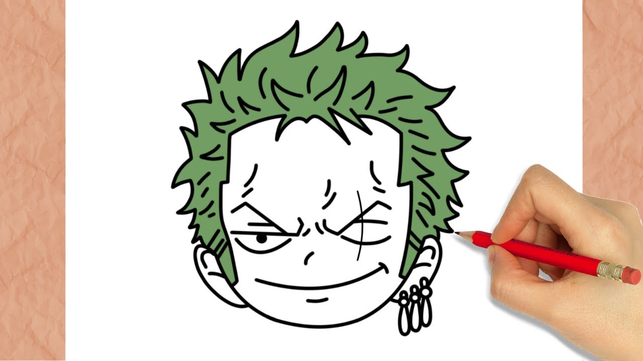 How to Draw ZORO CHIBI - Easy - YouTube
