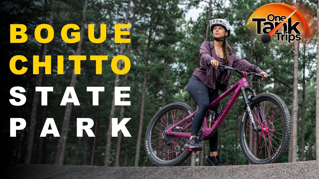 One Tank Trips: Mountain Biking at Bogue Chitto State Park - YouTube