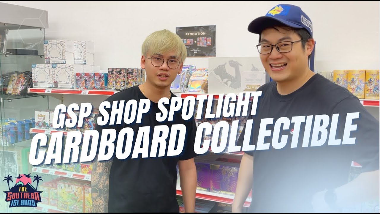 GSP Shop Spotlight: Cardboard Collectible - YouTube