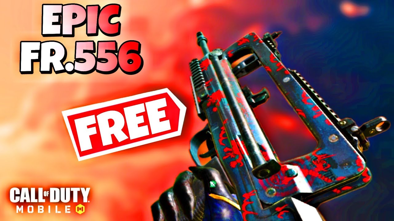 HOW TO GET FREE EPIC FR556 SILKEN ANIMATED SKIN IN COD MOBILE FREE EPIC ...
