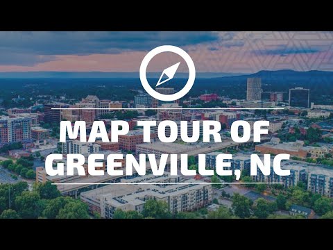 Map tour of Greenville NC - YouTube