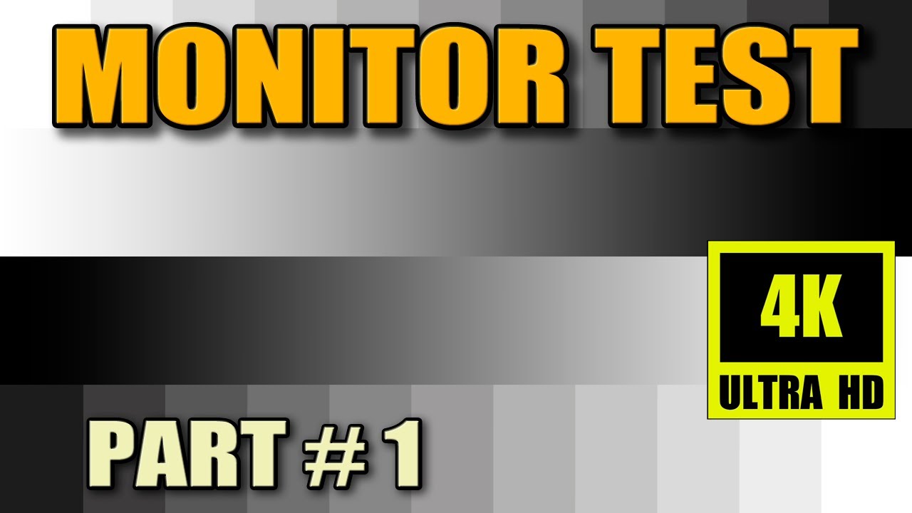 Dead pixels and faulty sub-pixels v1.0 | Test your display | #1 - YouTube