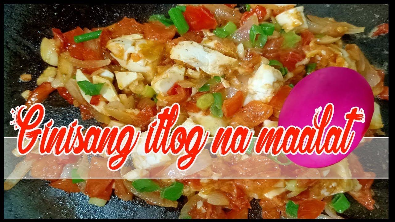 Ginisang itlog na maalat|| FoodCrave - YouTube